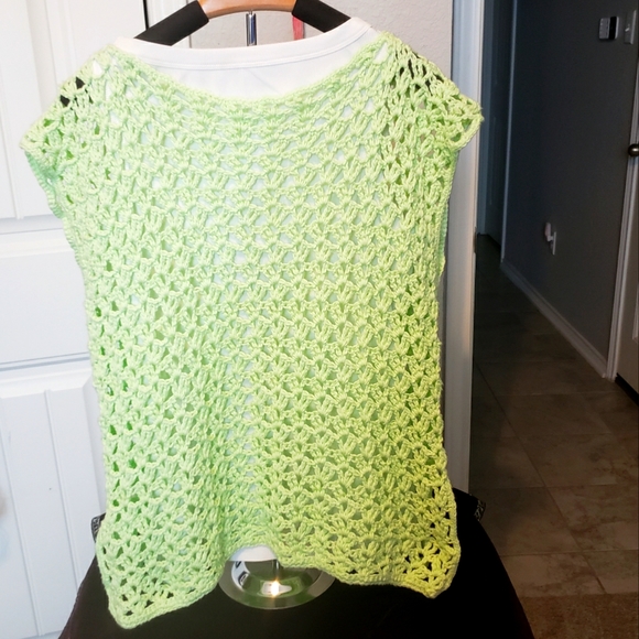 Hand Crafted | Tops | Hand Crocheted Sumner Shell | Poshmark